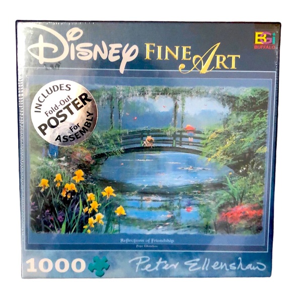 Disney | Toys | Disney Fine Art Collectible Puzzle By Peter Ellenshaw ...